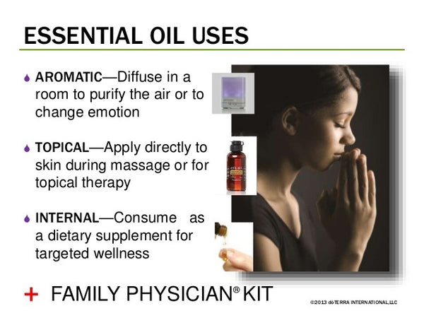Family Essentials kit of 10 (5ml bottles of essential oils plus 2 FREE ...